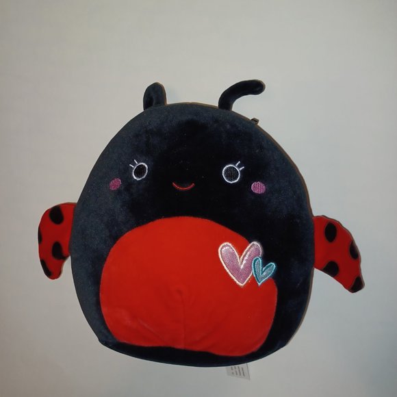 Squishmallows | Toys | Squishmallow Trudy The Ladybug Black And Red ...